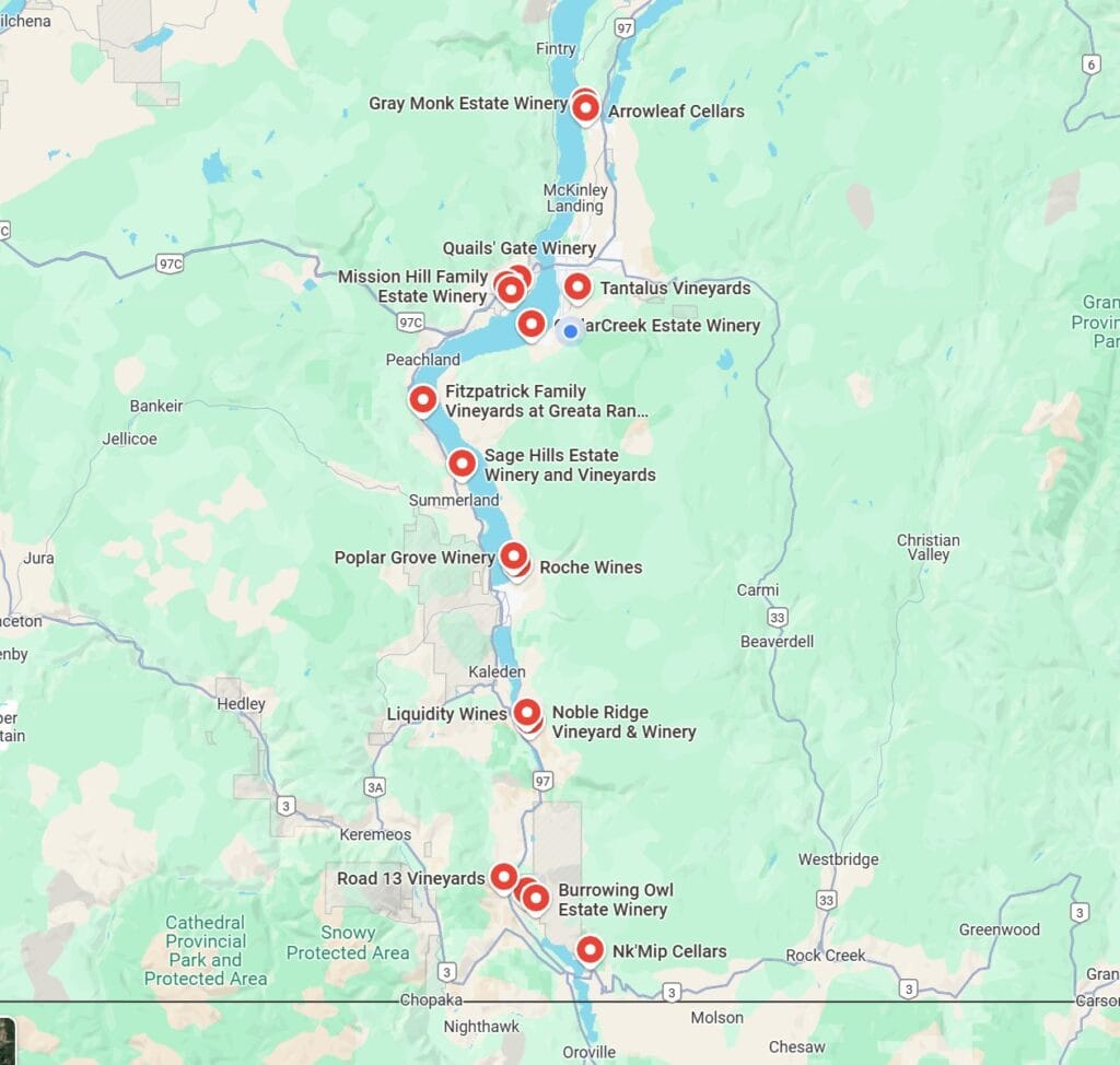 Guide to the Best Wineries in Okanagan Valley by A Local with Map